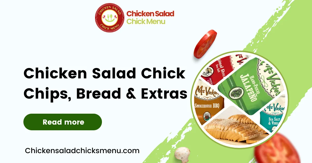 Chicken Salad Chick Chips Bread & Extras - December 2025